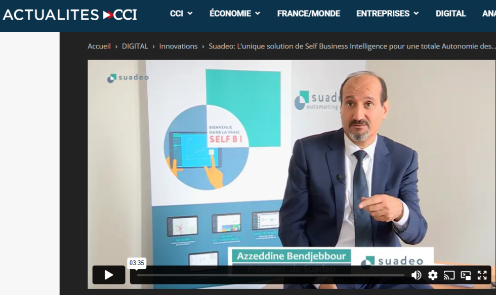 Suadeo : La Self Business Intelligence qui allie Data Gouvernance et Dataviz | SUADEO